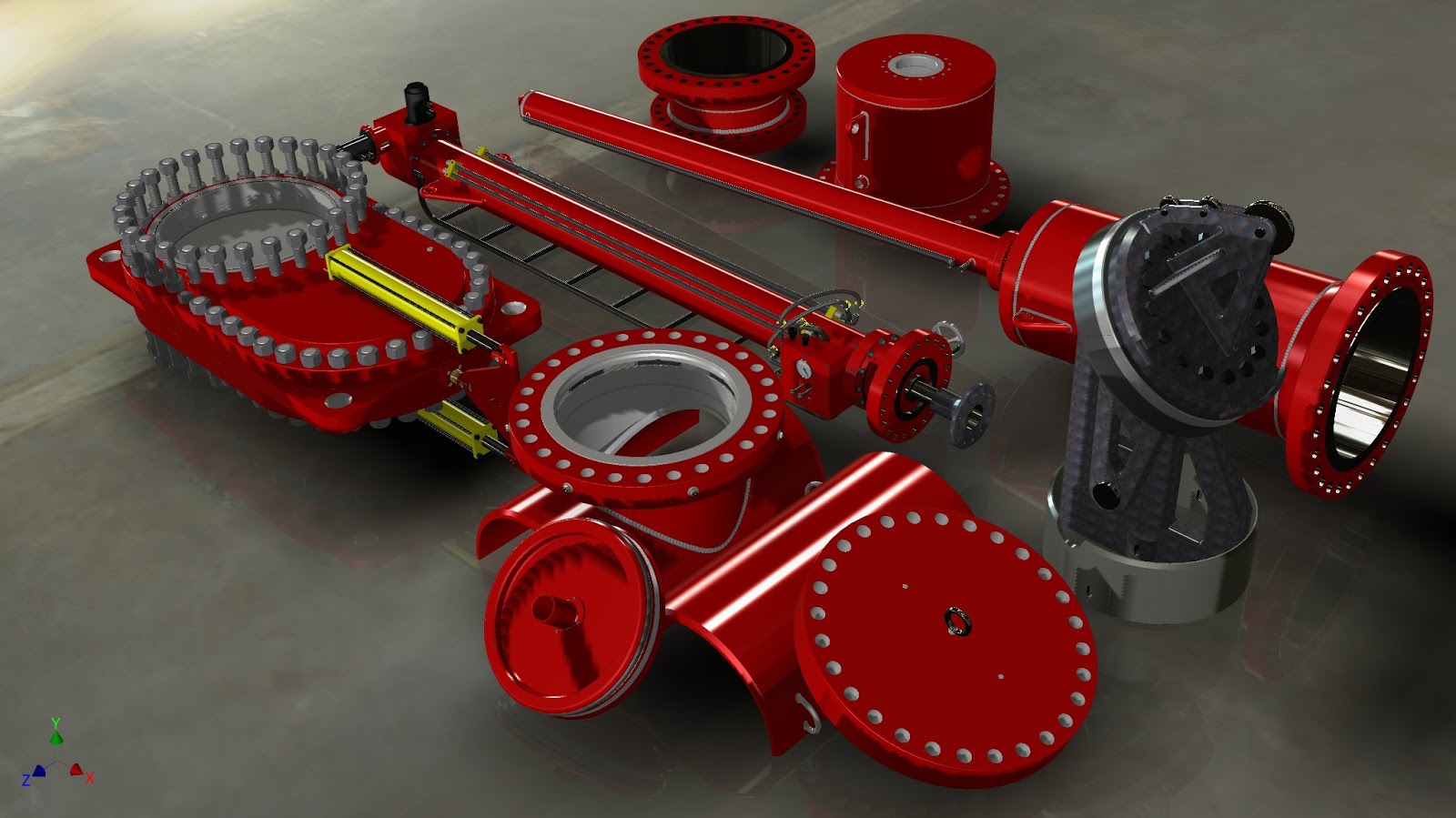 HOT TAPPING MACHINE,STOPPLE PLUGGING EQUIPMENT,STEEL CONSTRUCTION,HEAVY ...