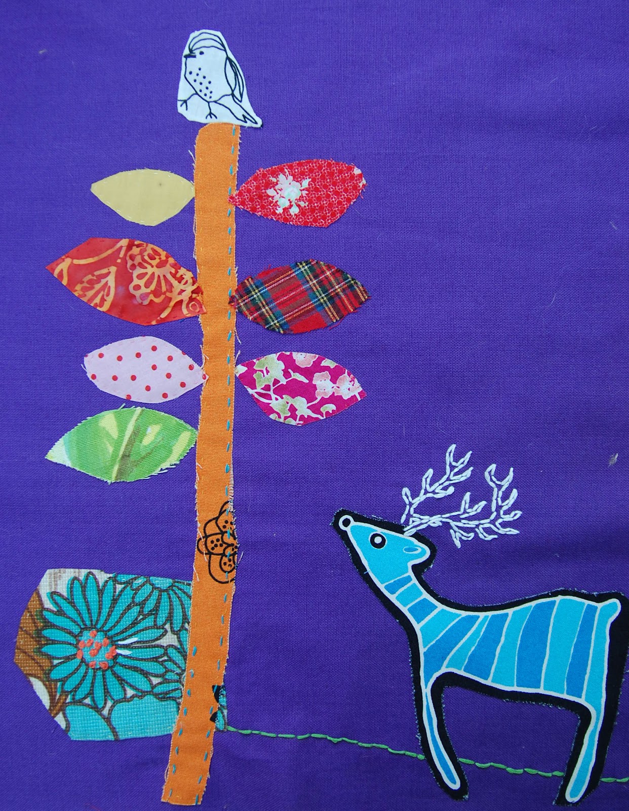 Thread and Thrift: FREE IKEA textile collage workshop