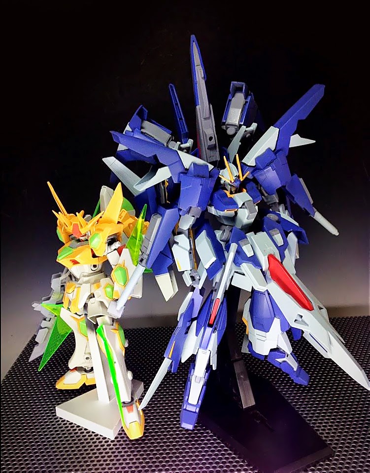 GUNDAM GUY: HGBF 1/144 Star Winning Gundam + 1/144 Lightning Gundam Ver ...
