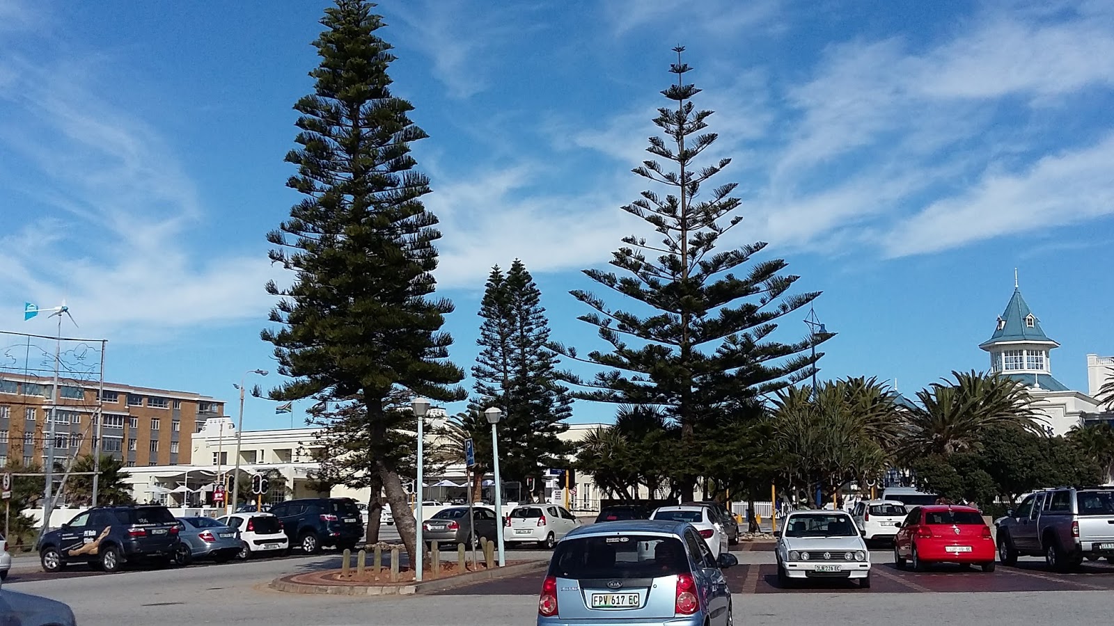 Port Elizabeth: Parking Area Shark Rock Algoa Bay Port Elizabeth