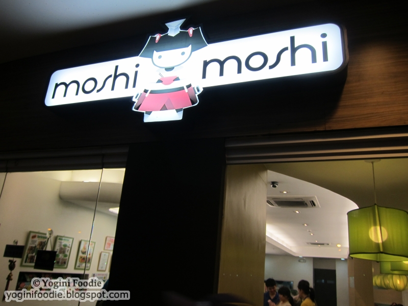 Yogini Foodie: Moshi Moshi in the heart of Katipunan Avenue