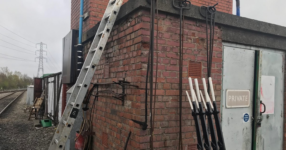 North Tyneside Steam Railway: Rake rack