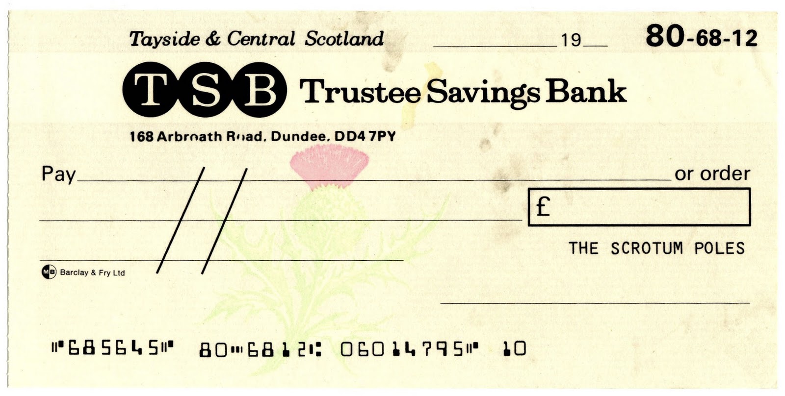 RETRO DUNDEE: CHECKING OUT THE SCROTUM POLES