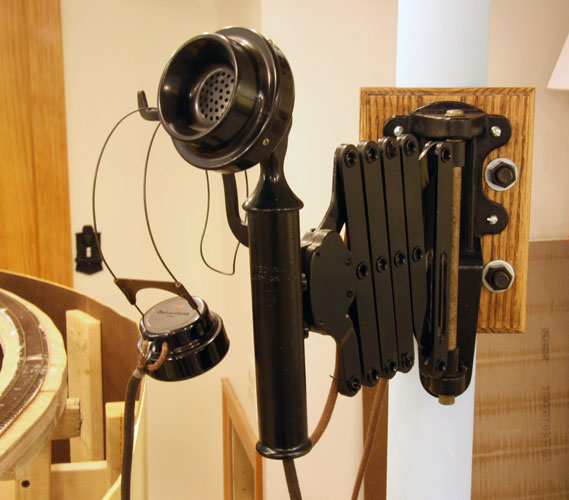 Stockton and Copperopolis Railroad: Telephones