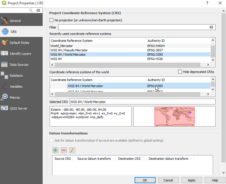 Digital Elevation Model (DEM) 3D Visualization in QGIS