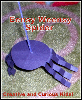 Creative and Curious Kids!: Simple Spider Craft