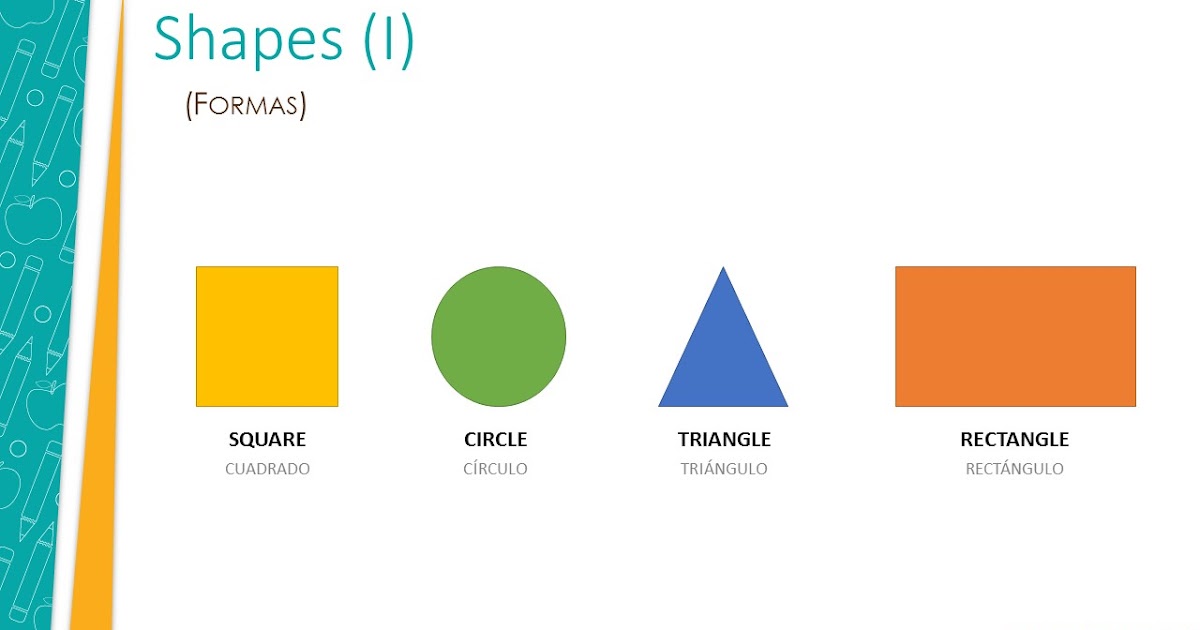 Cultura y TIC: INGLÉS. VOCABULARY. SHAPES. (FORMAS)