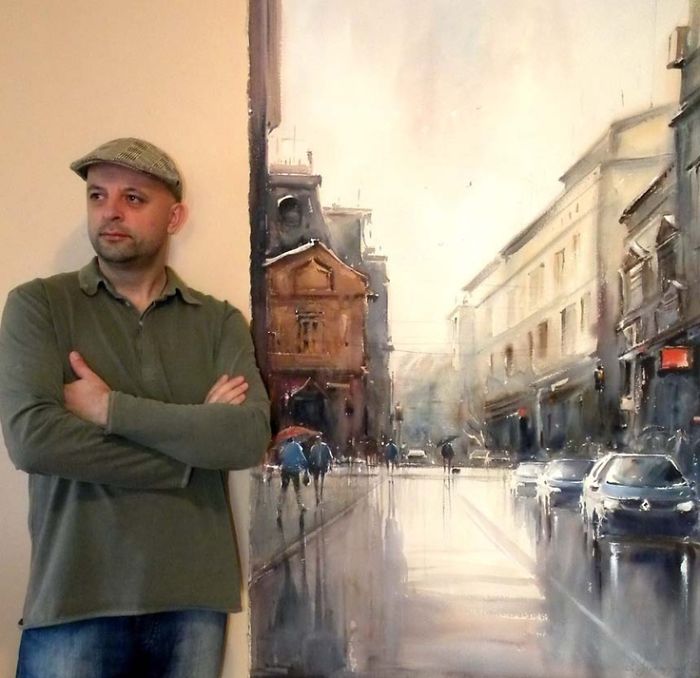 Dusan Djukaric amazing watercolor painting ~ Art Craft Gift Ideas