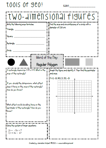 Math-n-spire: "Snapshot" {Integrated Geometry & Algebra 1}