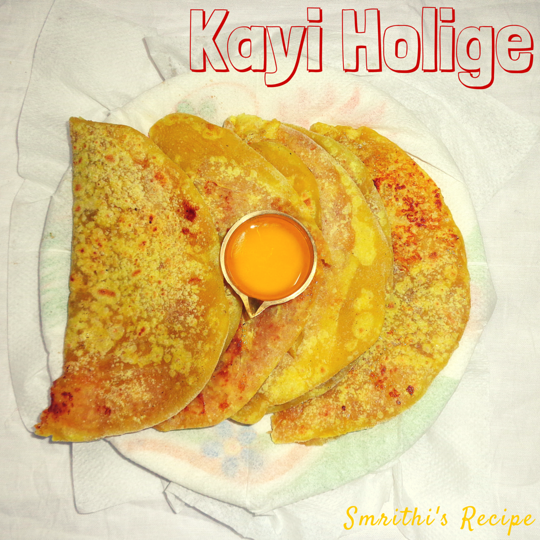 Kayi Holige / Coconut Puran Poli