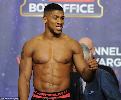 Photos: See British Boxer Anthony Joshua's toned physique ahead of IBF ...