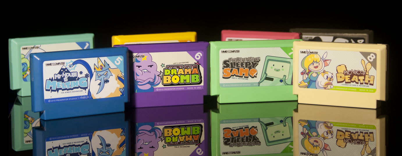 Ribbon Black: Adventure Time 8 Bit Collection #2 (Famicom)