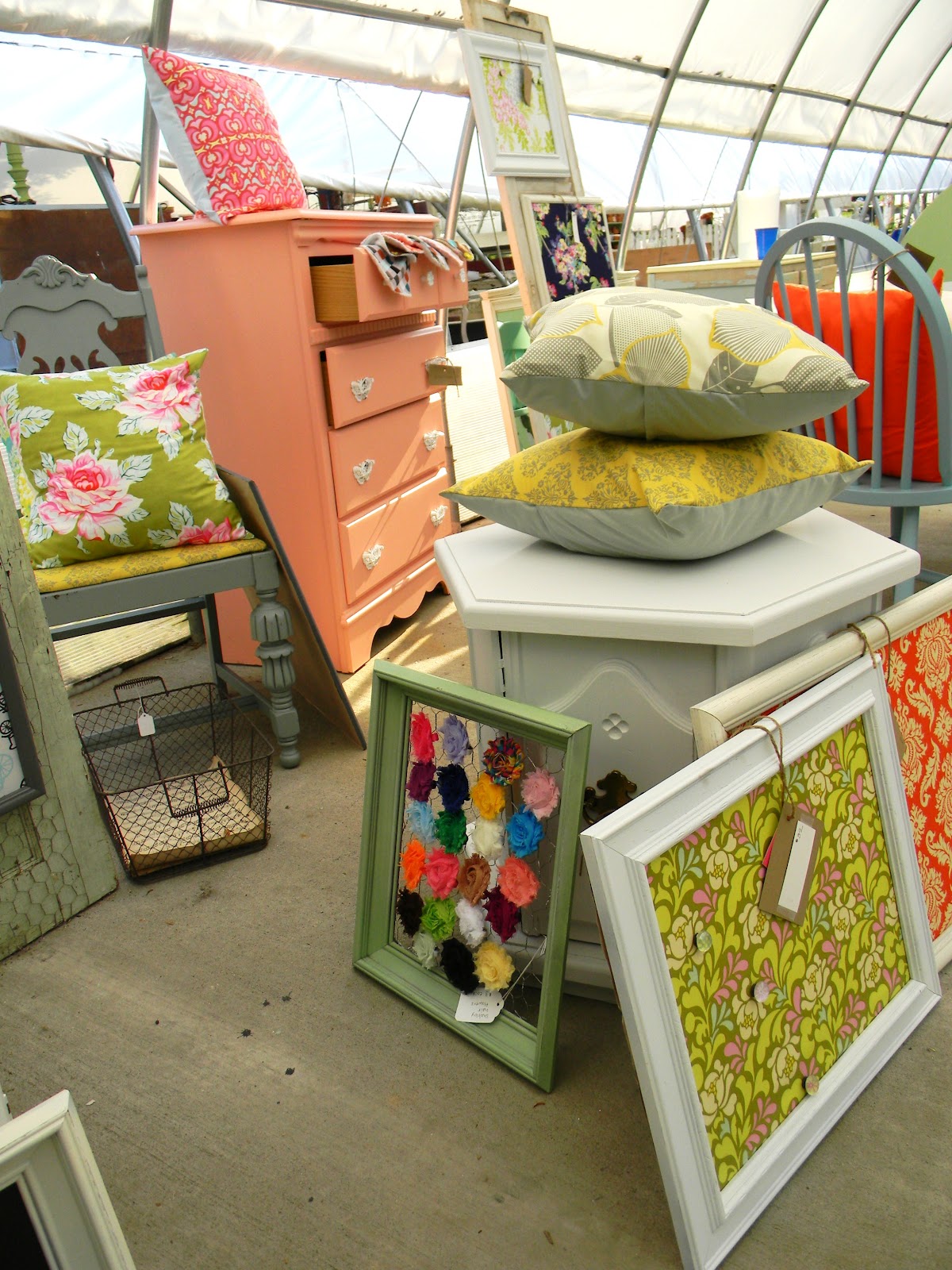 Everlasting Blooms: Flea Market Fun