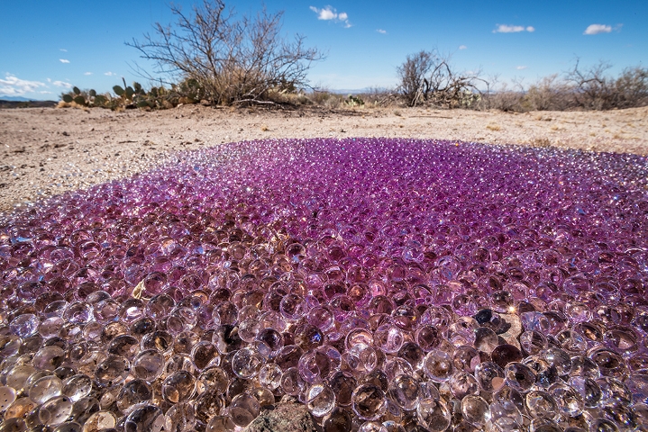 Mysterious balls found in Arizona desert (video)