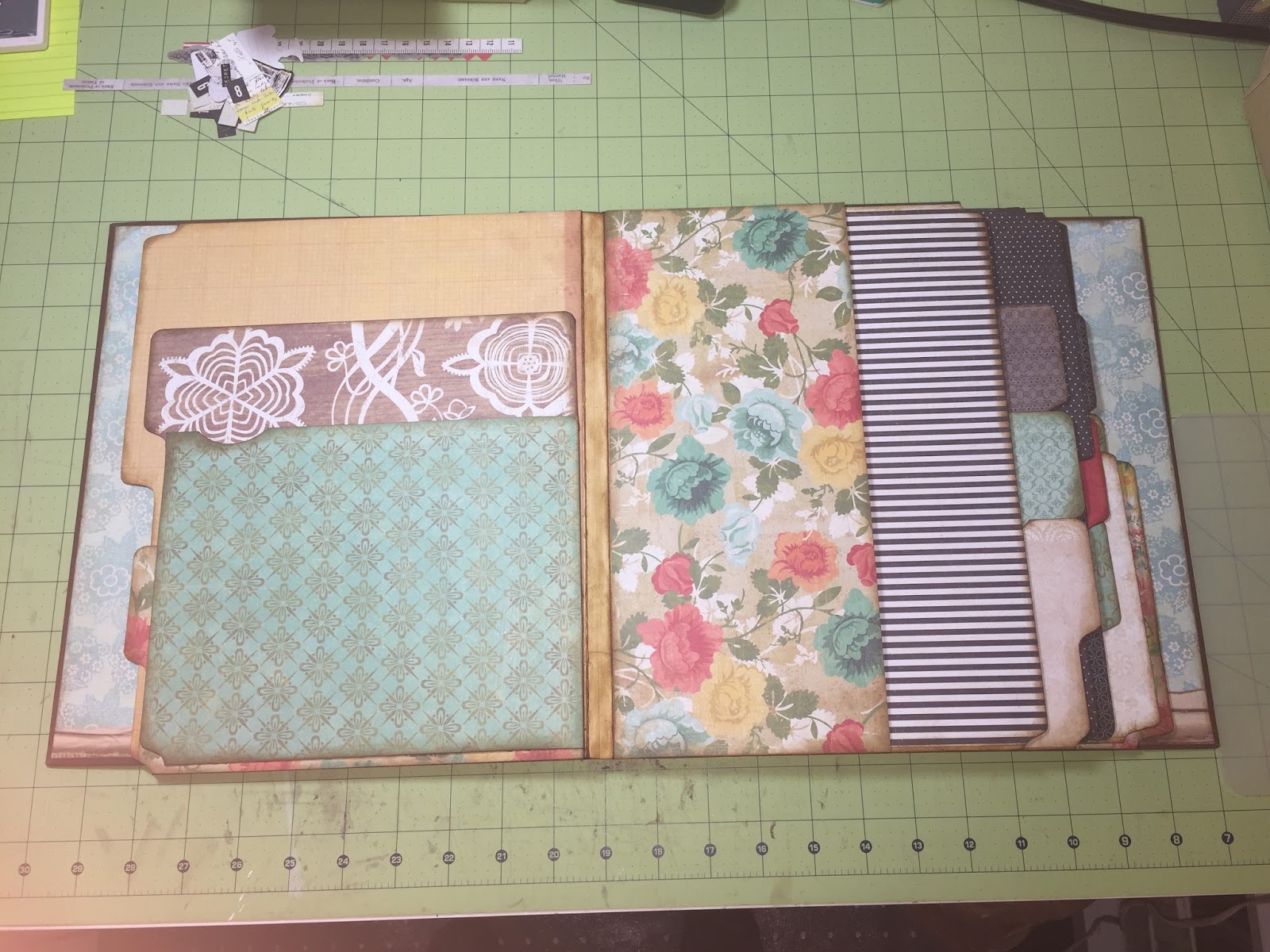 A Creative Operation: "Moments" File Folder Album, Part 2