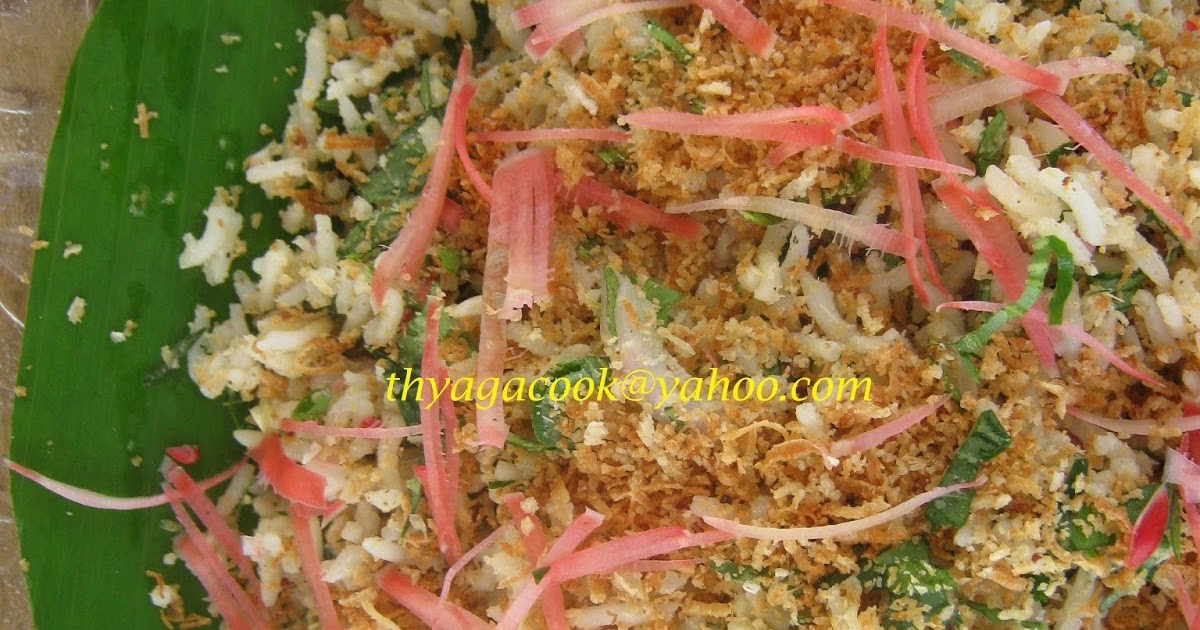 KARI LEAFS ... Malaysian flavour's: NASI ULAM ( HERBA SALAD RICE )