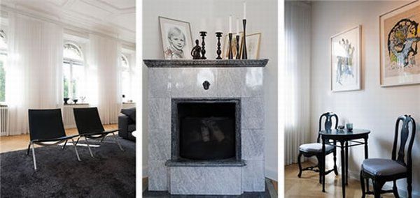 Moderno Diseño Interior-Apartamento en Estocolmo.