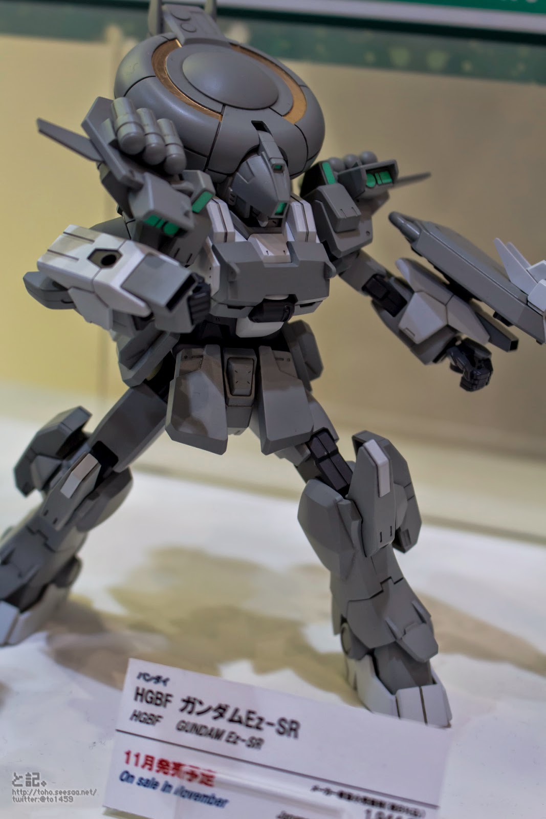 GUNDAM GUY: HGBF 1/144 Gundam Ez-SR - On Display @ All Japan Model ...