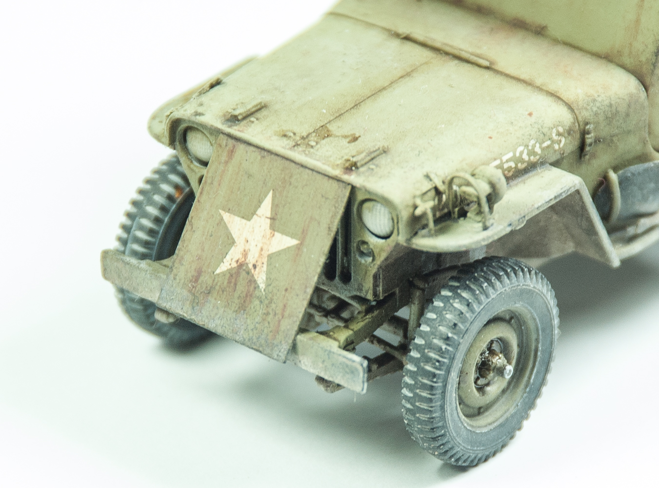 Tracks & Barrels: Armored 1/4 Ton 4x4 Truck with /.50-cal Machine Gun ...