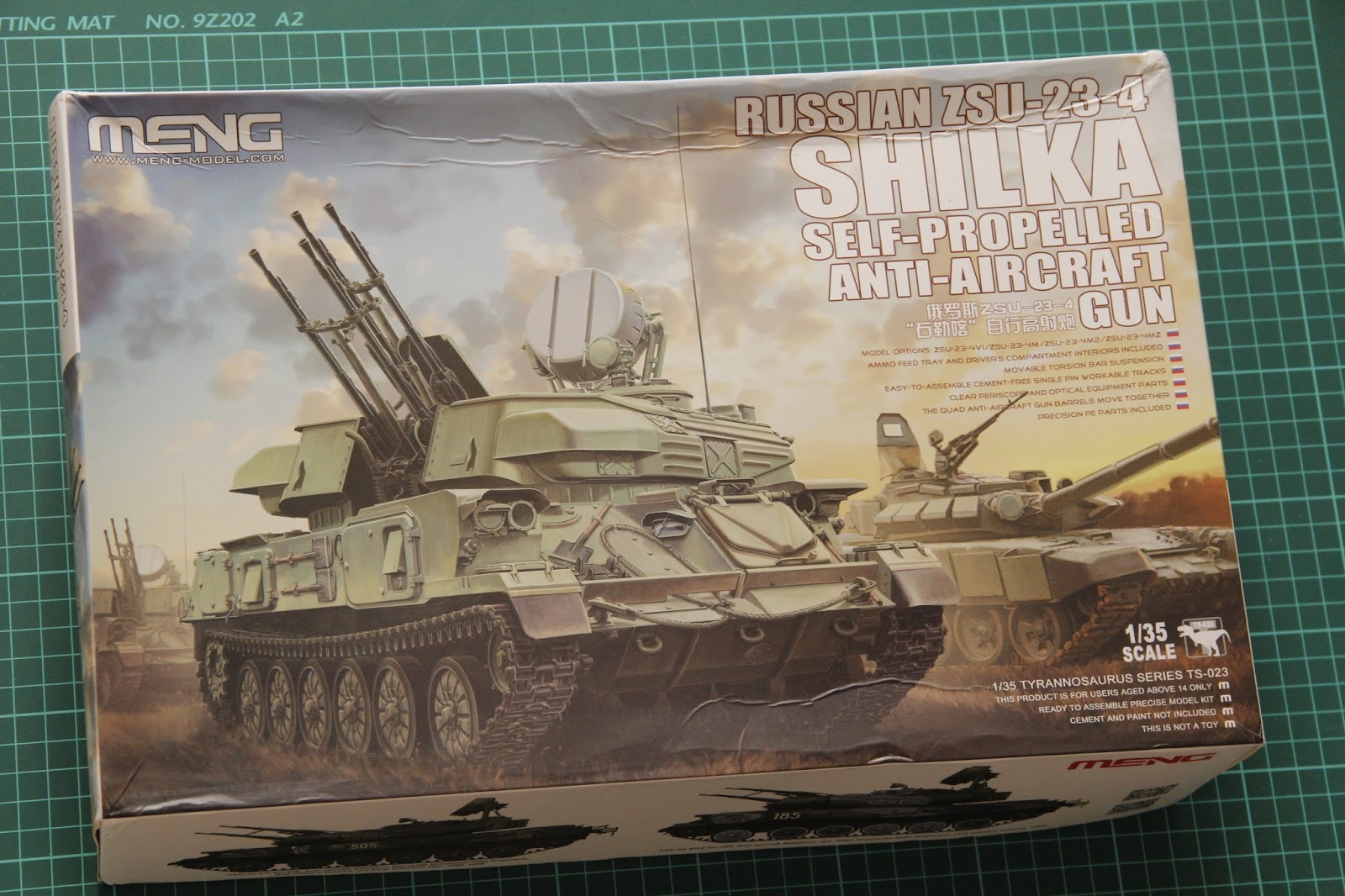 Meng 1/35 ZSU-23-4 Shilka (TS-023) - DetailScaleView