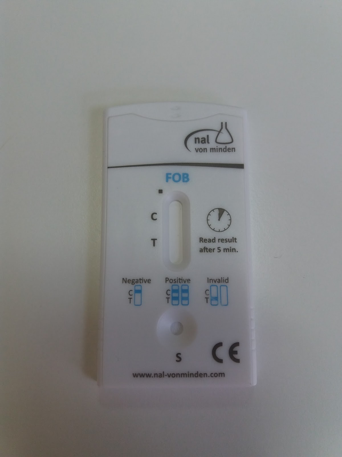 PRÁCTICA INMUNOCROMATOGRAFÍA (07/11/17)