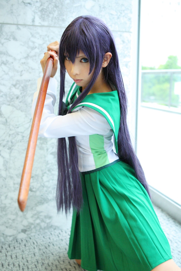 Operdion: Midori Kanda Cosplay photo as Saeko Busujima