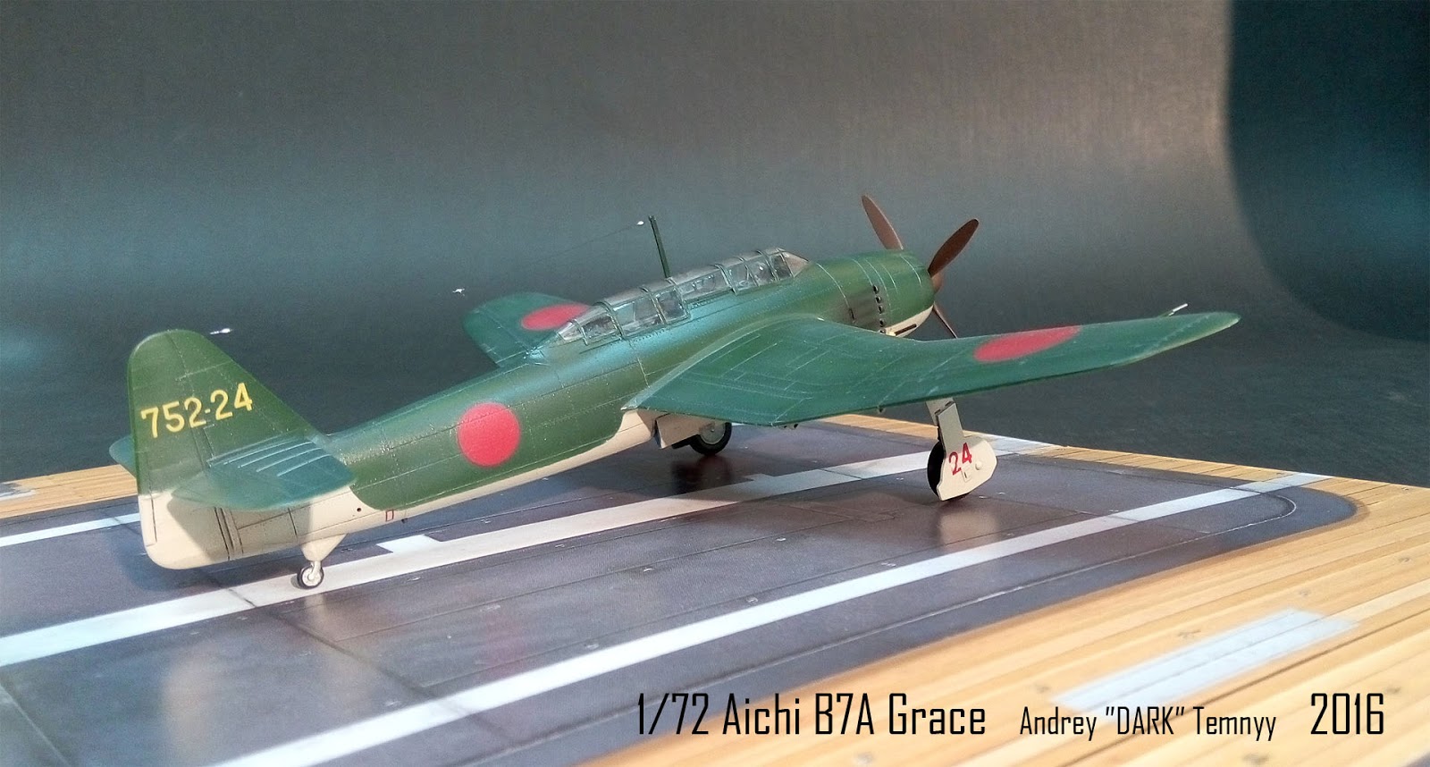 WildEagles: Aichi B7A "Grace" by Andrey Temnyy