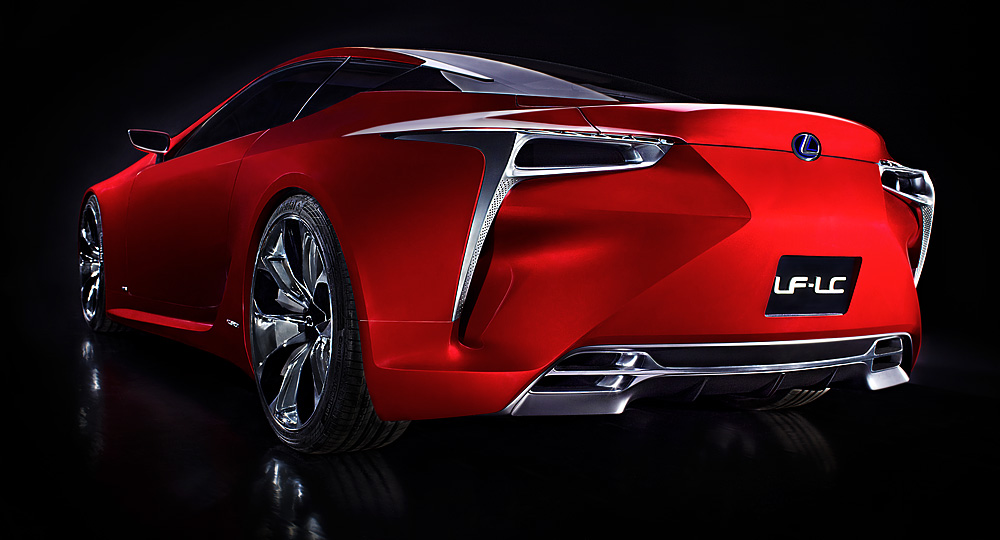 Exotics In India: Photos: Lexus Sleek Hybrid 2+2 Sport Coupe Design Concept