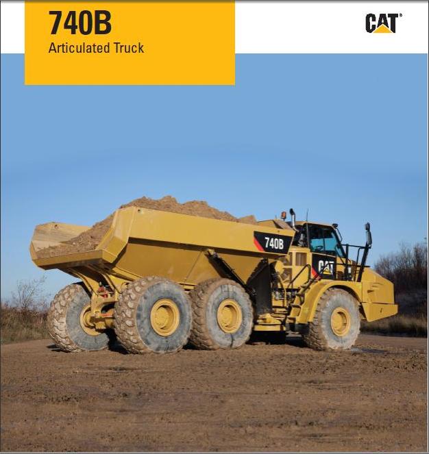 Manual Book Caterpillar: 740 B