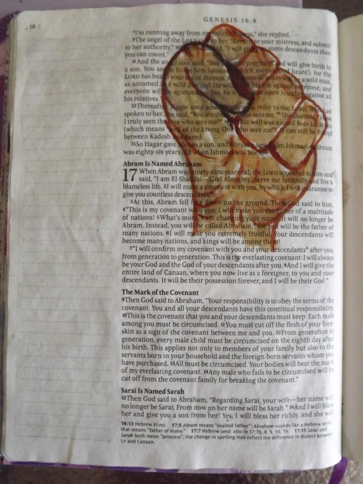 Bybel Legkaart: Bible Journaling - Genesis 14, 15 & 16