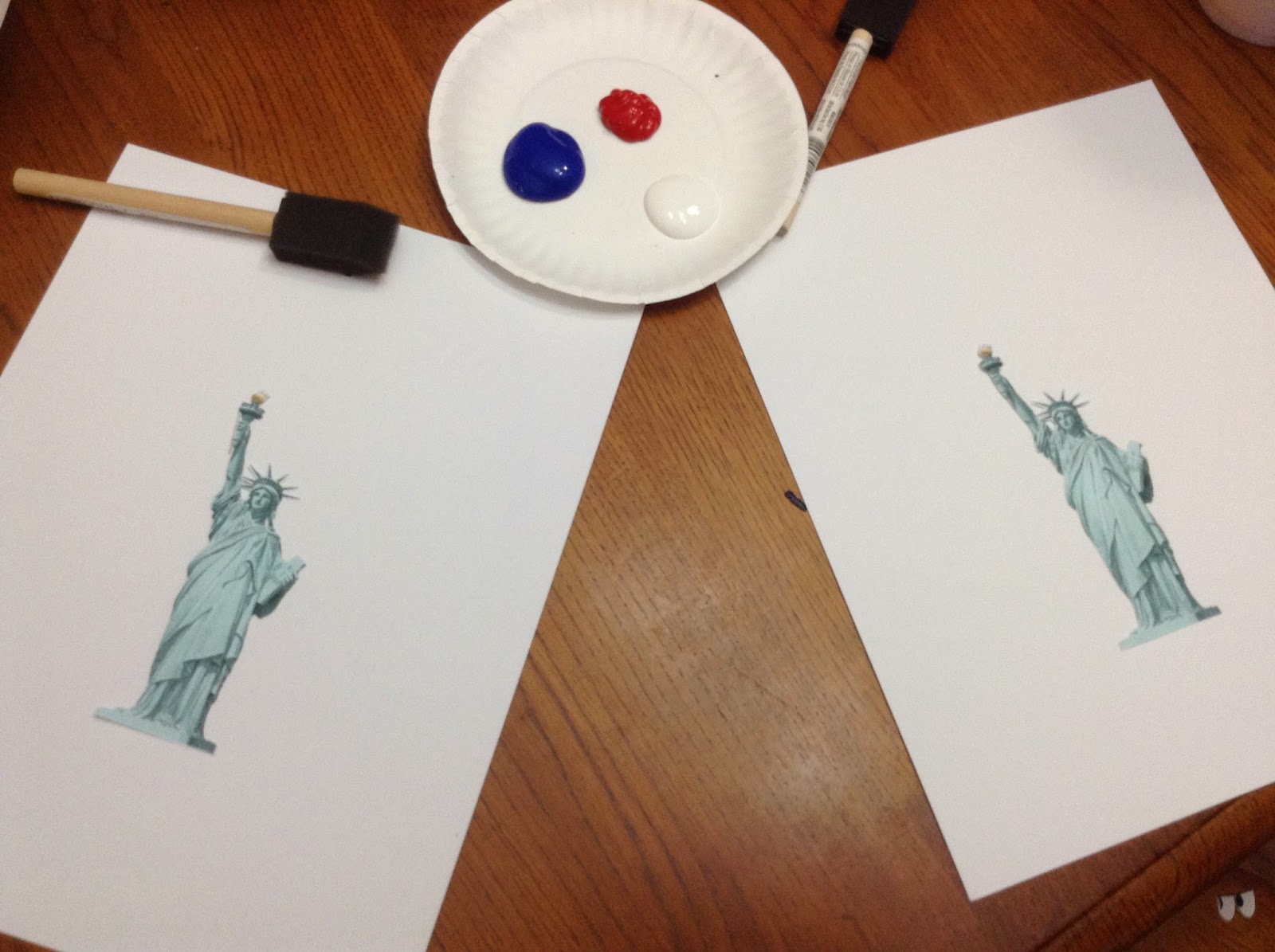 Working Mom Wonders: Statue of Liberty Craft