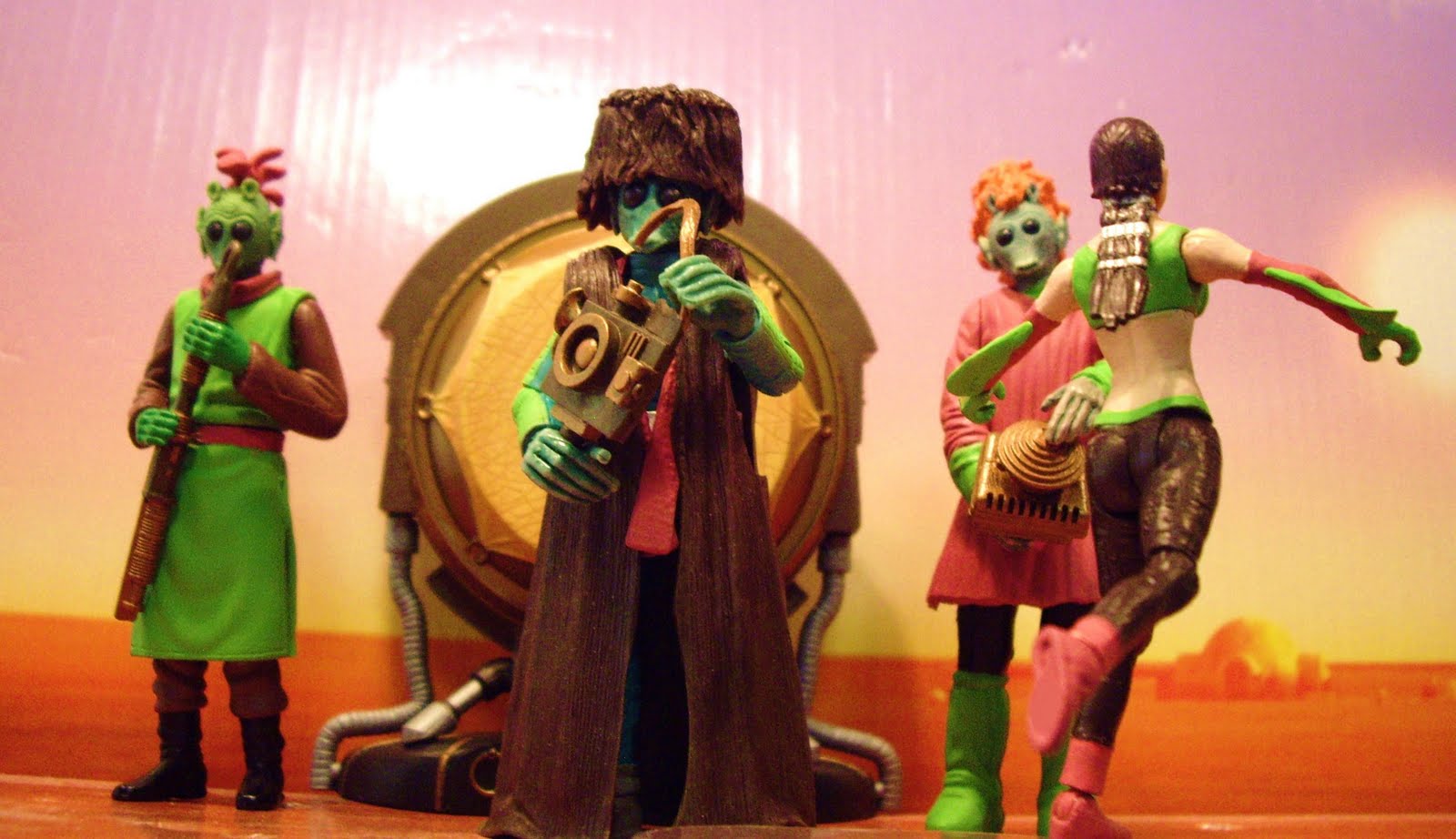 Star Wars: Customs for the Kid: The Rodian Band - The Family Easter Project