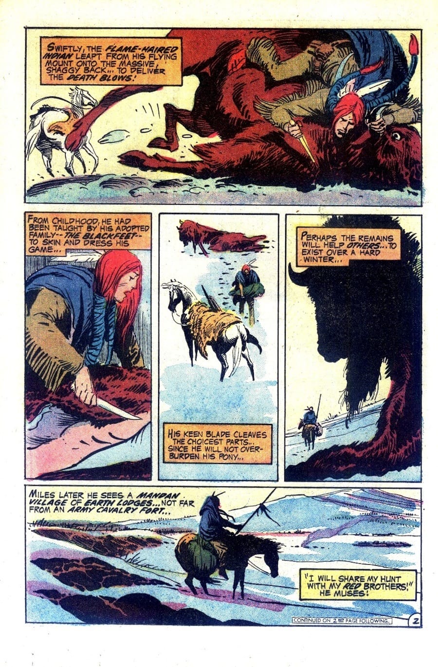 Tomahawk #134 - Joe Kubert art & cover - Pencil Ink