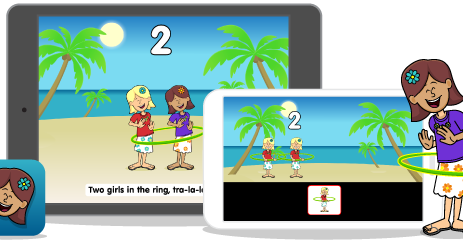 HelpKidzLearn: New Accessible App - Five Girls in the Ring