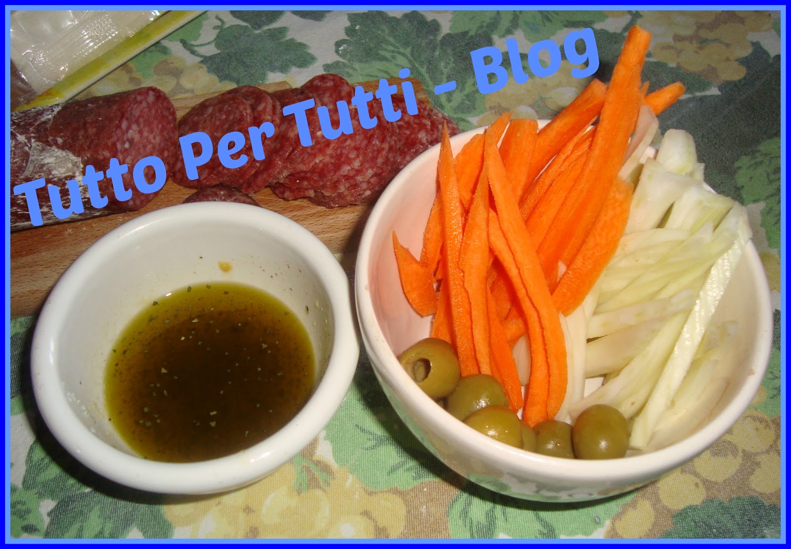 TuttoPerTutti: VERDURE IN PINZIMONIO