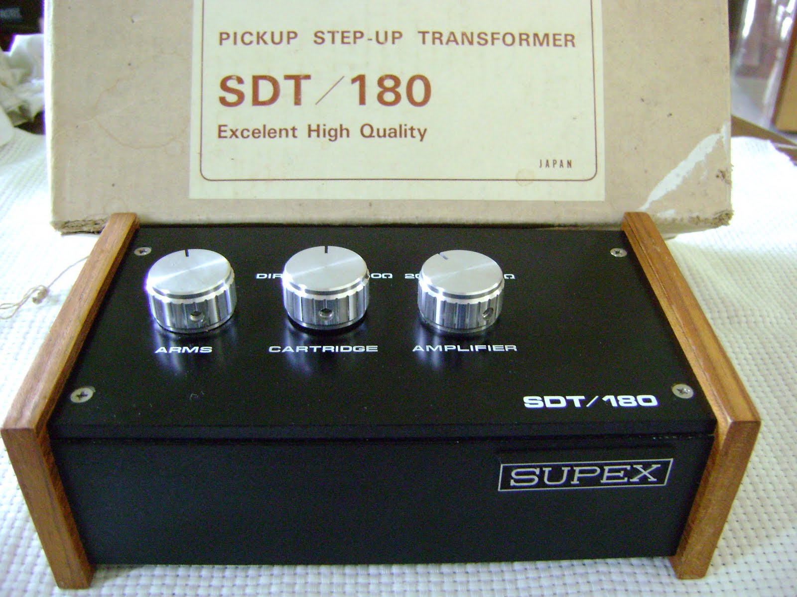 KINTA VALLEY AUDIO: Supex SDT180 MC step up transformer ( Used ) Sold