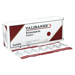 Valisanbe, Diazepam, Sanbe, Indikasi, Dosis, Efek Samping - OBATGeneric