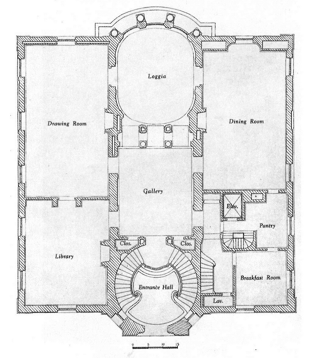 architect design™: John Russell Pope's Laughlin residence tour