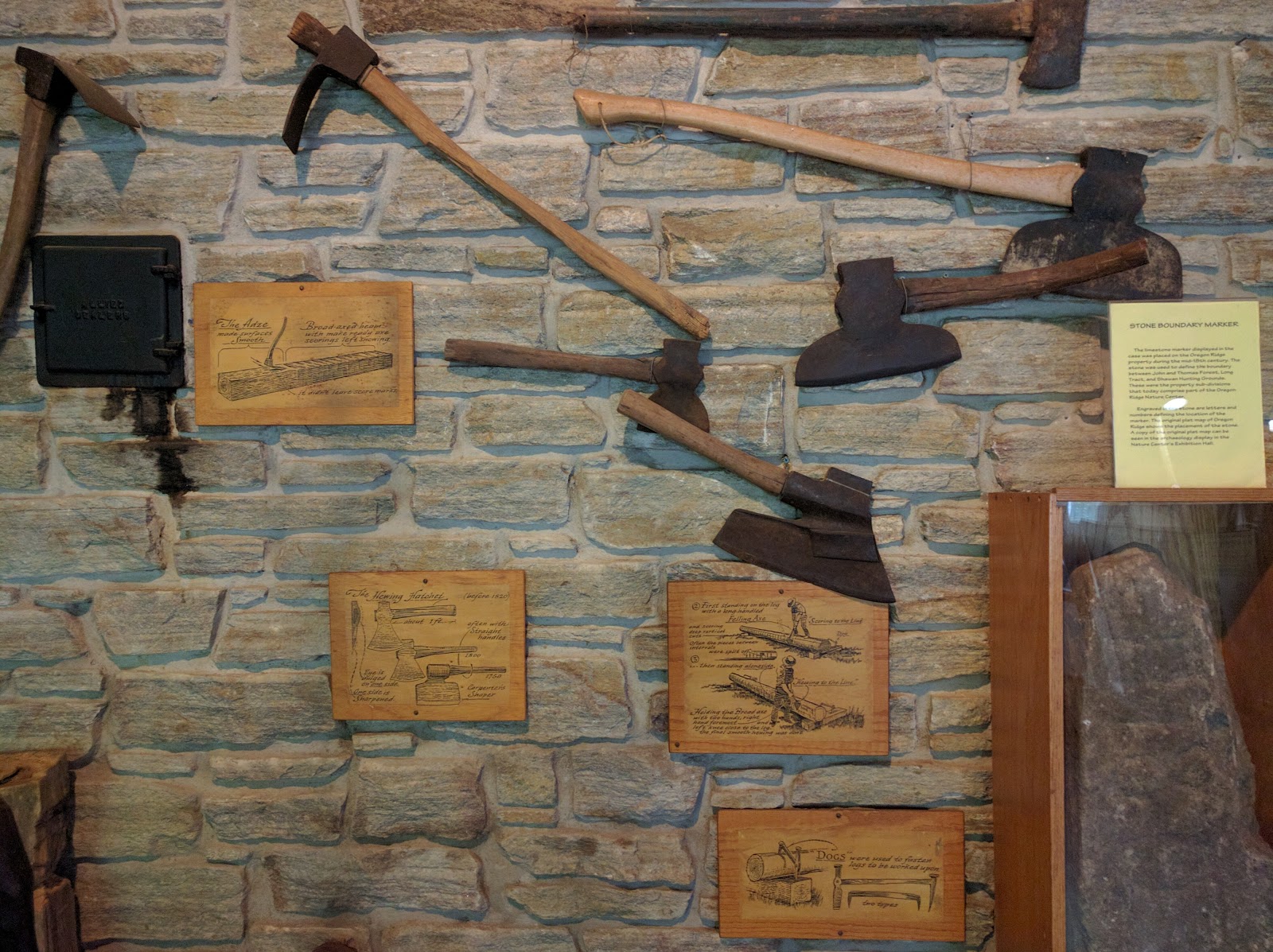 BLACK LAB WOODWORKING: Woodsman's Tools 1850