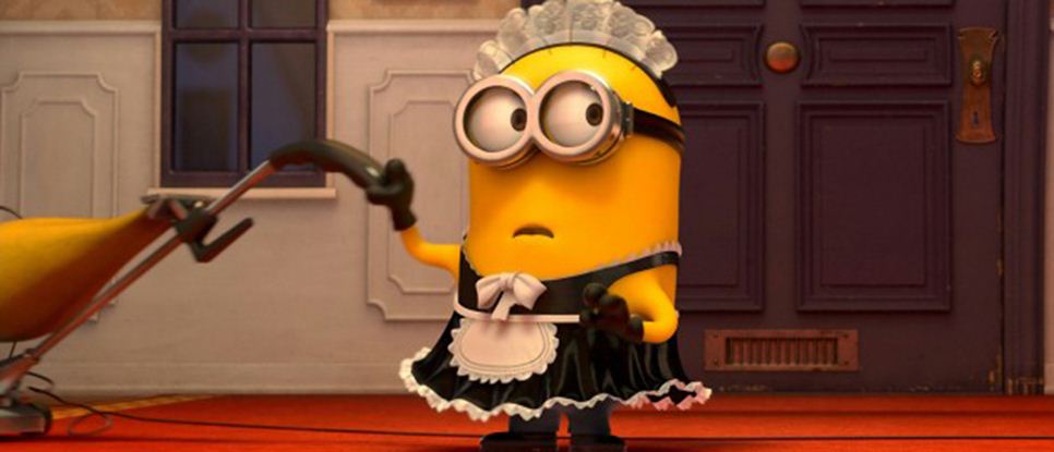 My Cherry Trading : 3 Piece Set [3D] Despicable Me MAID Minions Plush ...