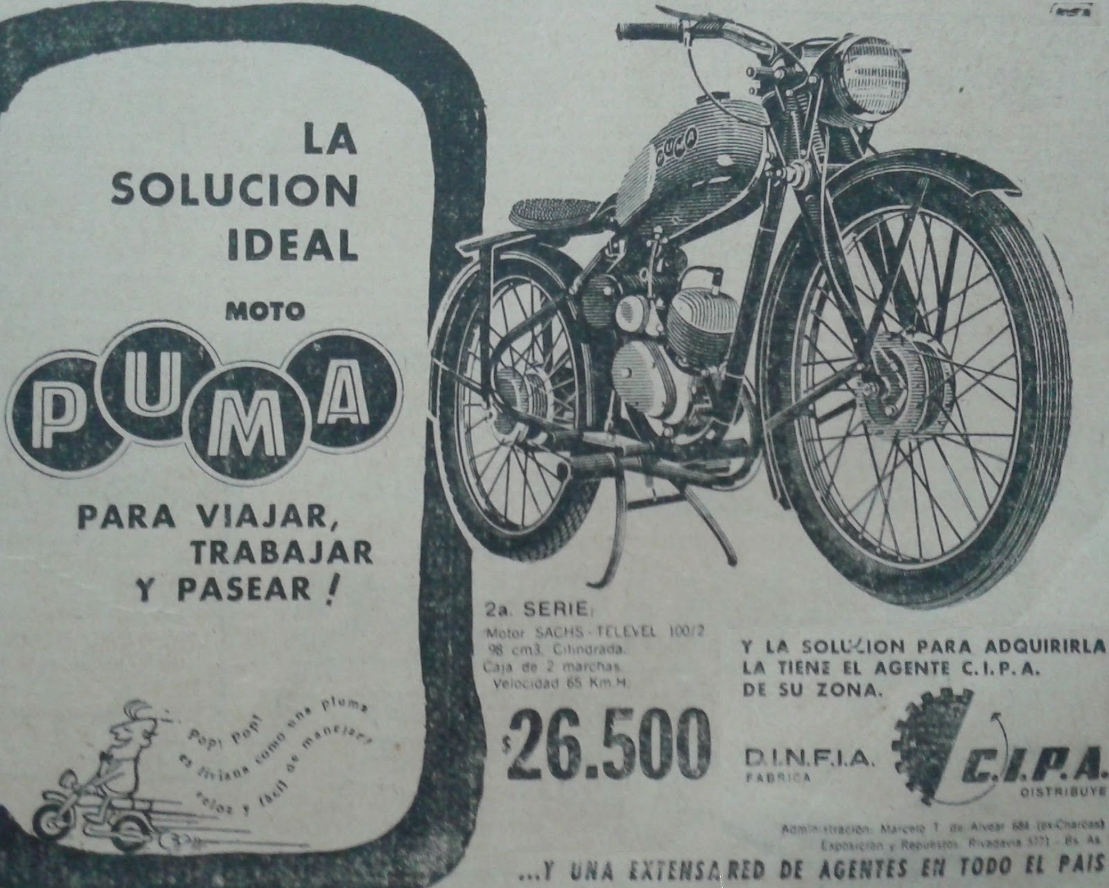 Motos Argentinas: Puma 2da Serie