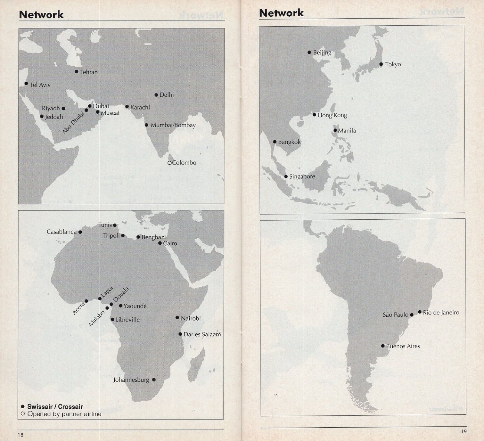 Airline memorabilia: Swissair + Crossair (2001/2002) [completo]