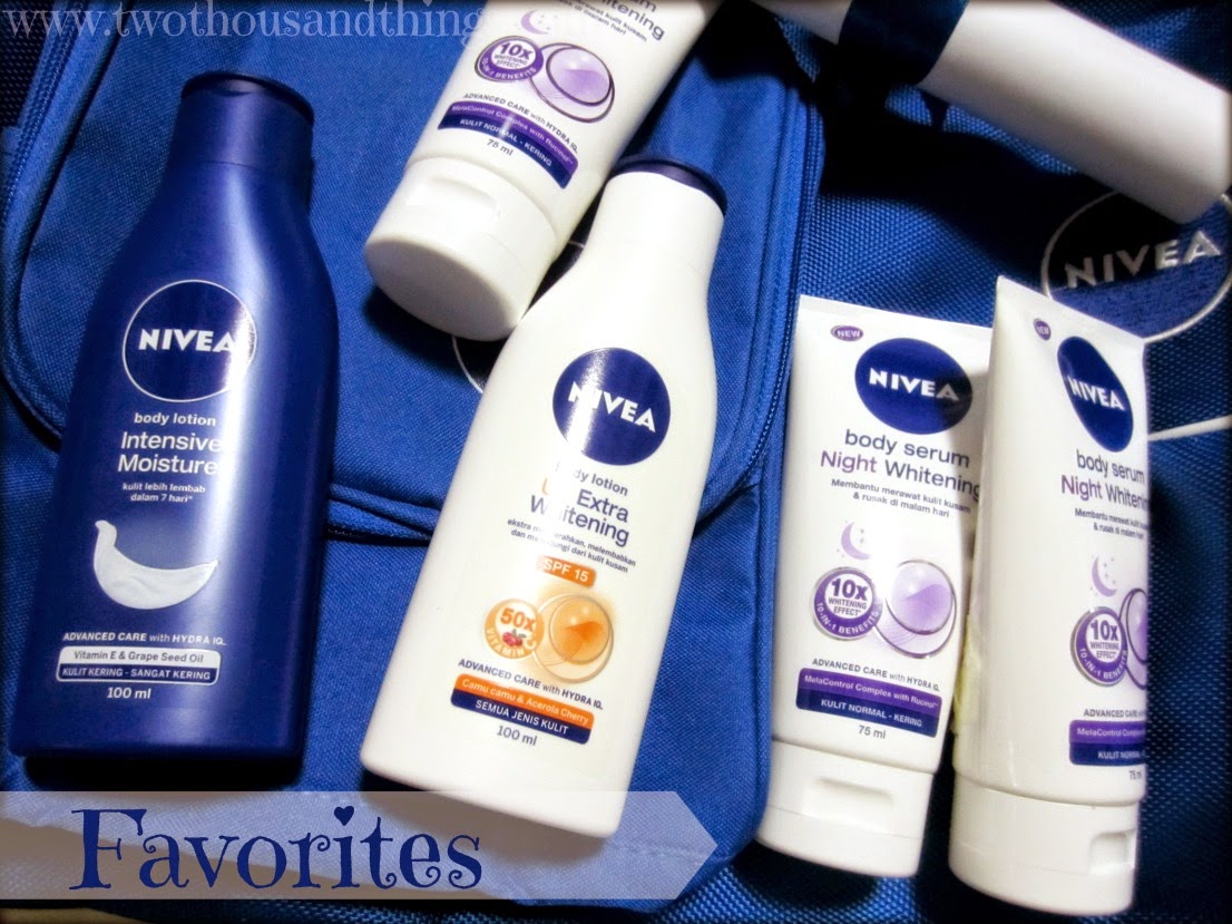[BODYCARE]: NIVEA Body Serum & Body Lotion range - Two Thousand Things