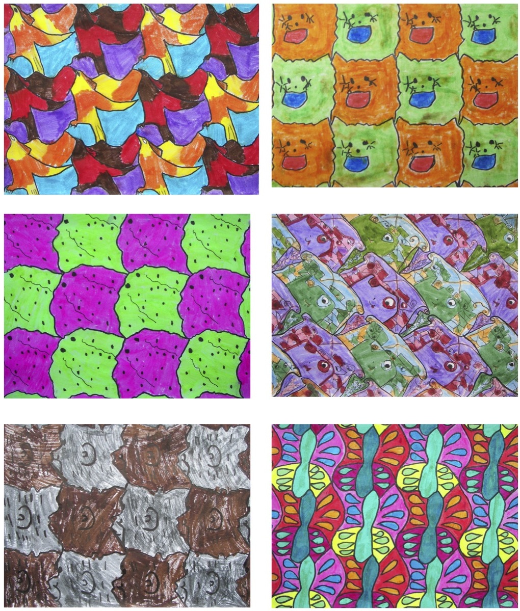 The Rolling Artroom: Tessellations, 4th-6th Grade