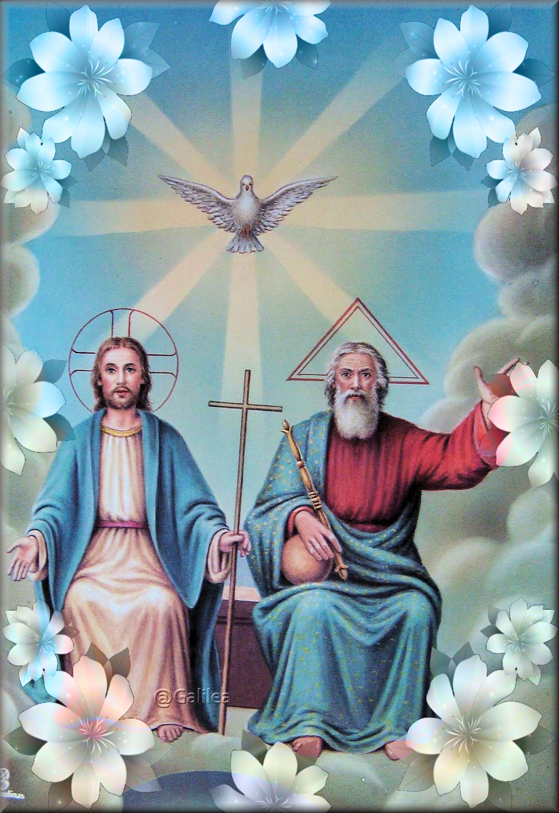 Imágenes religiosas de Galilea: Santísima Trinidad