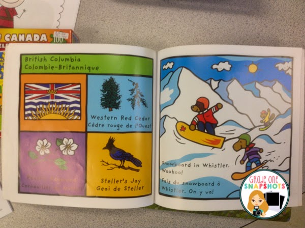 Grade One Snapshots: Learning about Canada