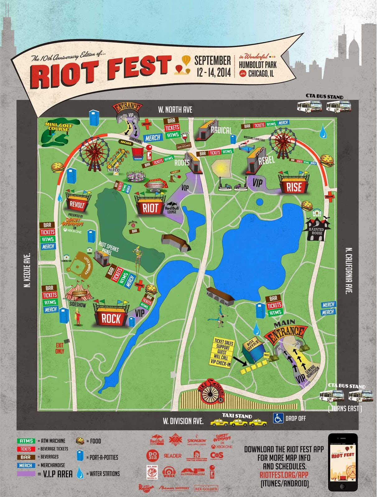 SouthSide On The Town: 13 Sept 14 - Riot Fest Day 2