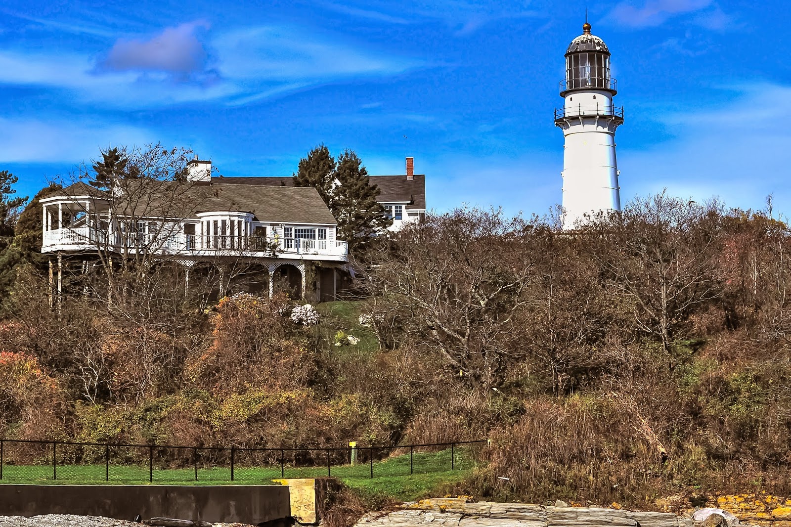 Maine Lighthouses and Beyond: Cape Elizabeth (Two Lights) Lighthouses