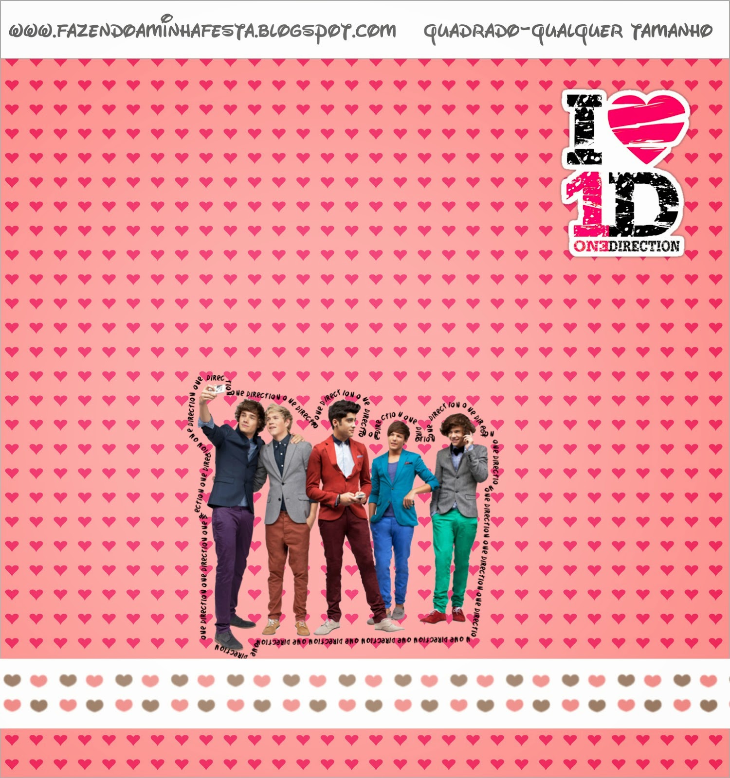 One Direction: Etiquetas para Candy Bar para Imprimir Gratis. - Ideas y ...