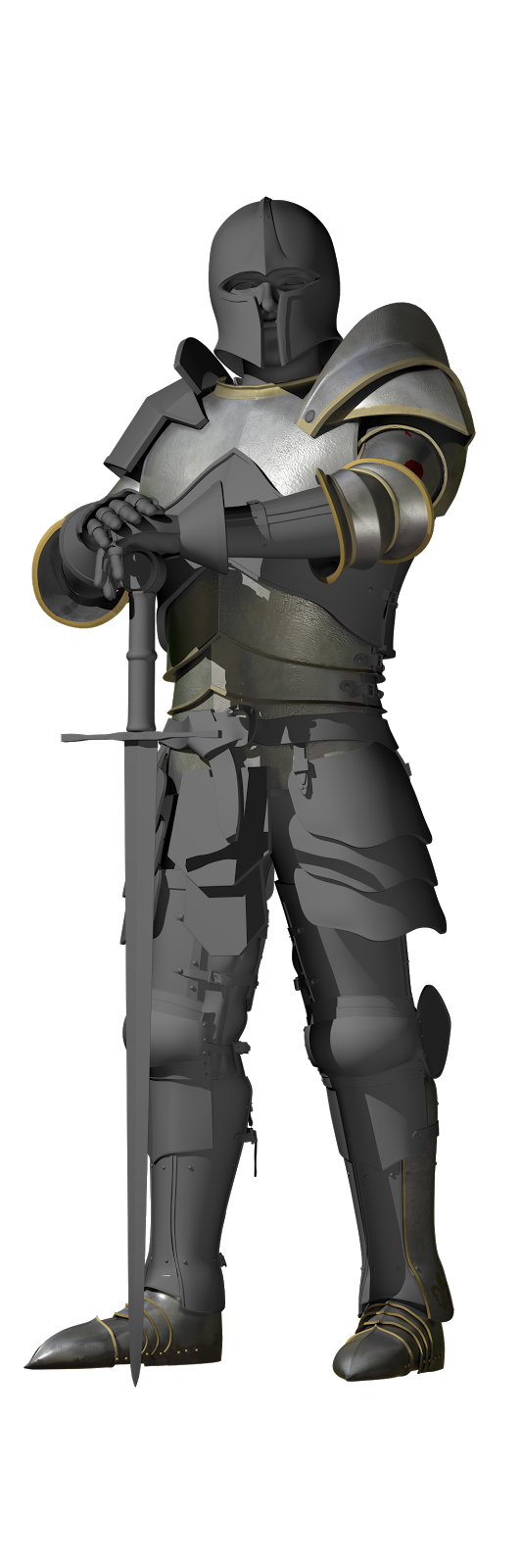 Louis-Rémi Guilbault: Chevalier - Progrès textures